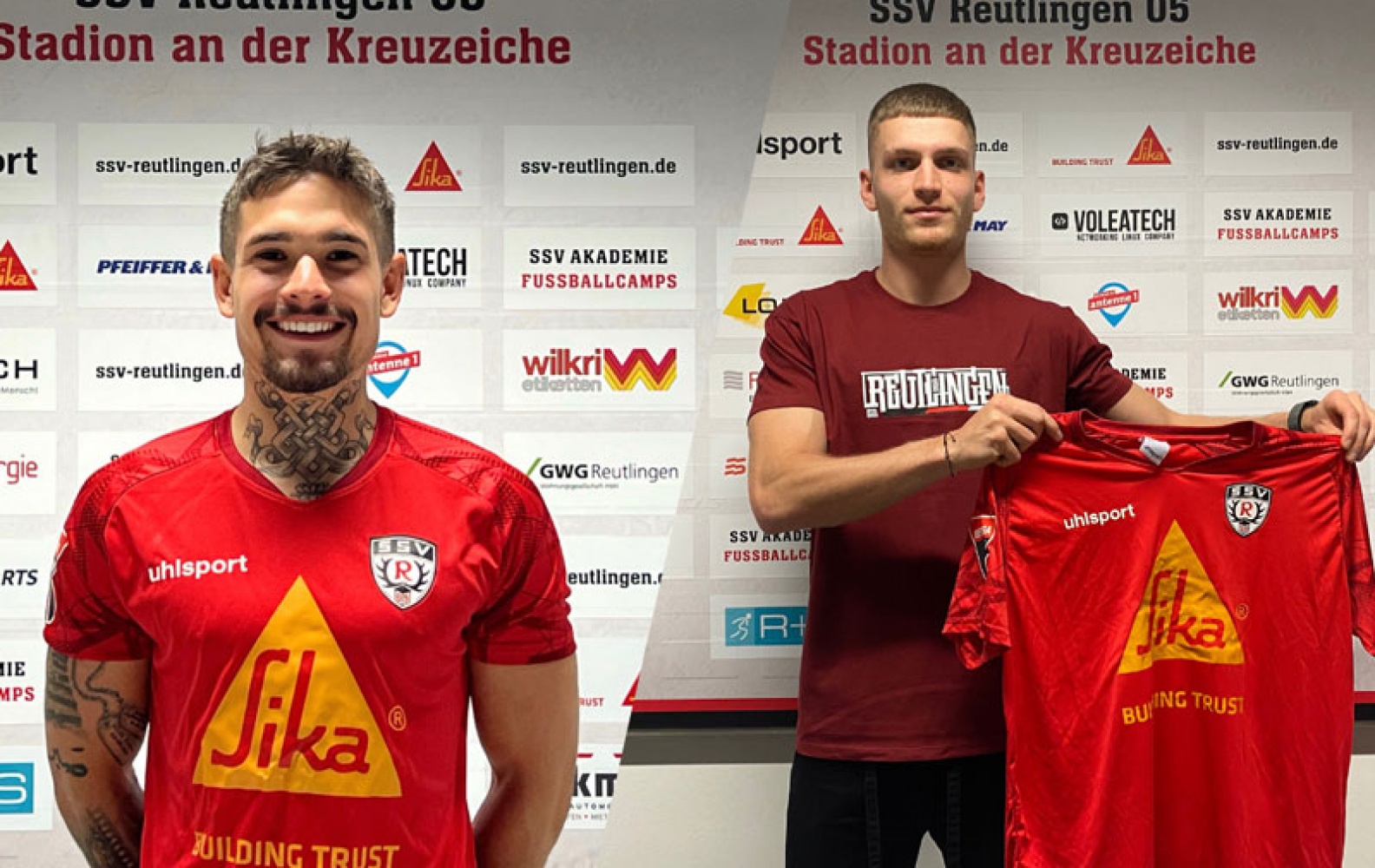 Roman Kasiar und Daniel Sanchez wechseln zum SSV Reutlingen 05