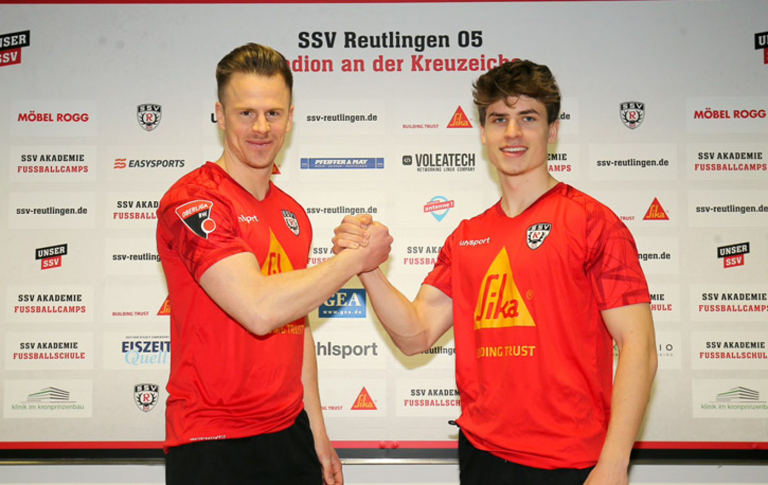 SSV Reutlingen verlängert Verträge von Denis Lübke und Luca Meixner